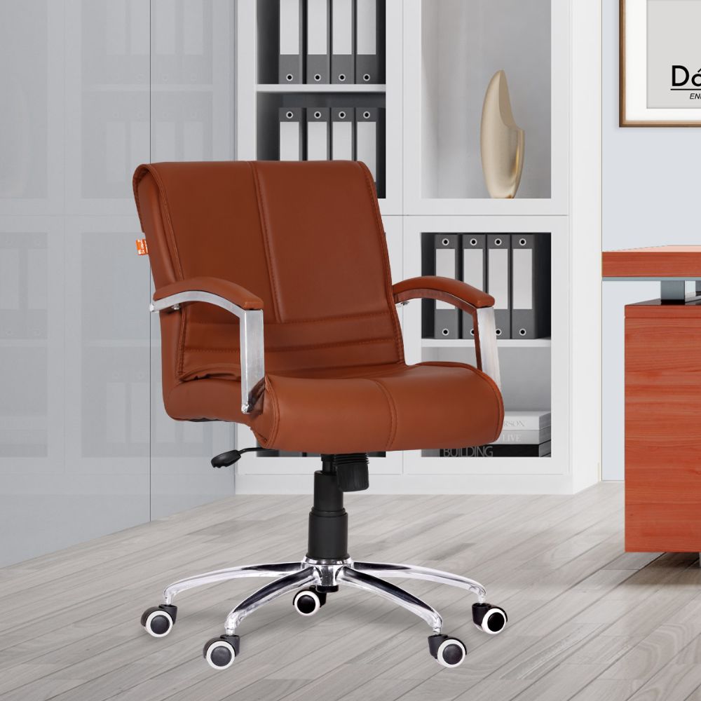 DA URBAN® MALDEN MID-BACK REVOLVING CHAIR – Da Urban Furniture