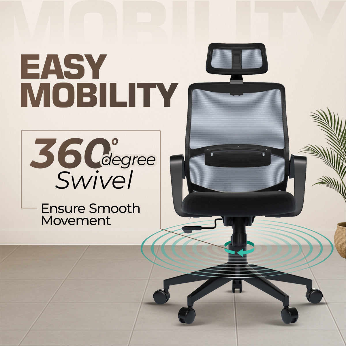DA URBAN® DYSEN HIGH BACK OFFICE CHAIR – Da Urban Furniture