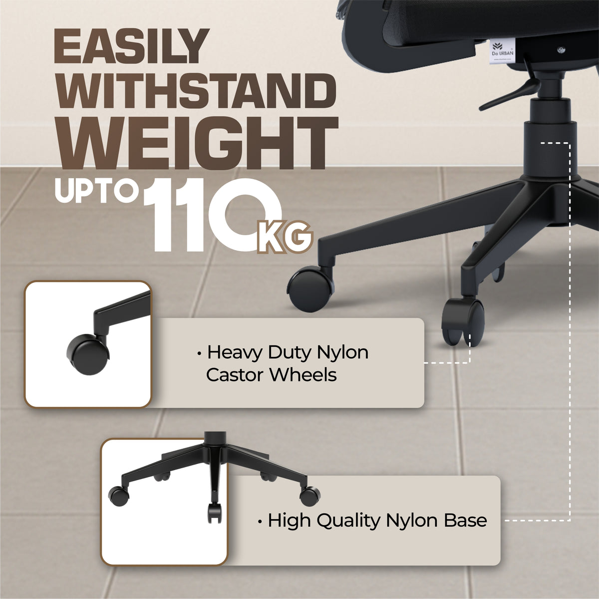 DA URBAN® DYSEN HIGH BACK OFFICE CHAIR – Da Urban Furniture
