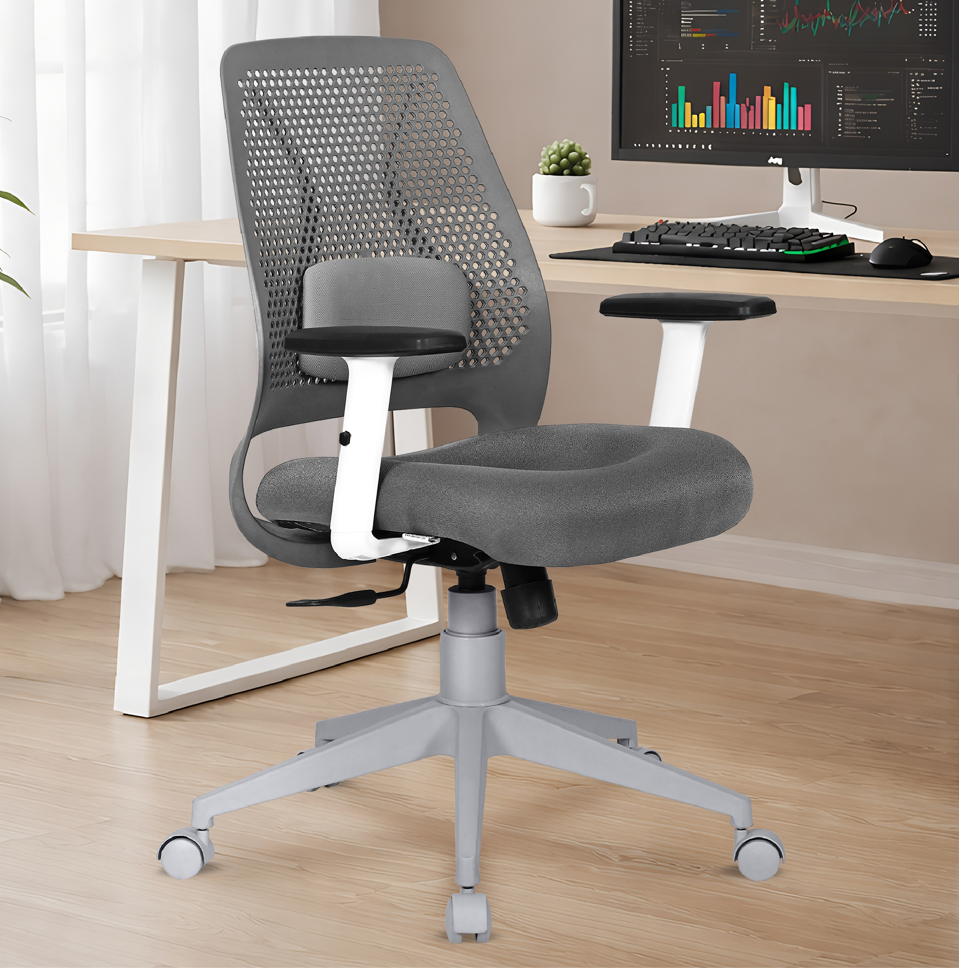 DA URBAN® AEROFLEX MID BACK OFFICE CHAIR – Da Urban Furniture